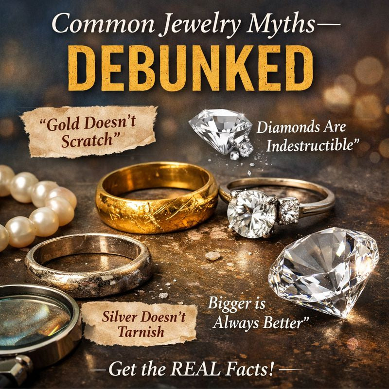 Common Jewelry Myths Debunked – Gold, Diamonds & Gemstone Truths